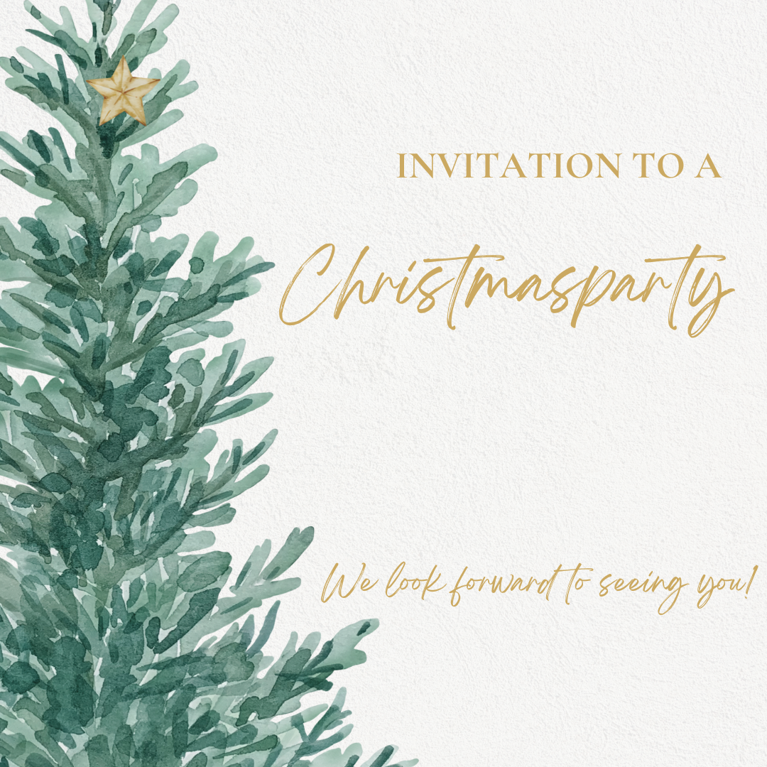Christmas party invitation: templates & AI support