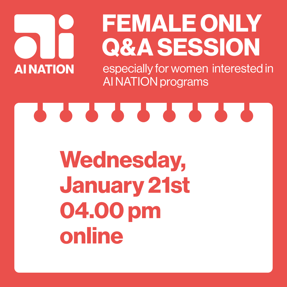 Get all your questions answered during our Q&A Session